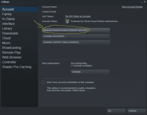 Steam backup codes - how to generate them?